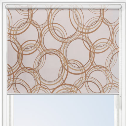 Overlapping Circles Roller Blind – Blinds4value.co.uk