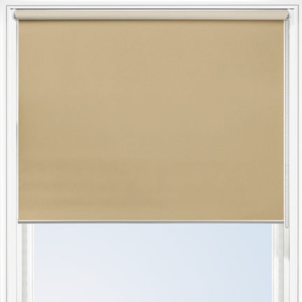 Plain Beige Roller Blind – Blinds4value.co.uk